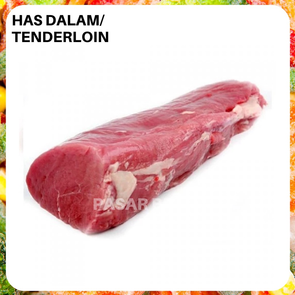 Jual Daging Sapi Jawi Has Dalam Tenderloin 250gr Fresh Kualitas Super ...