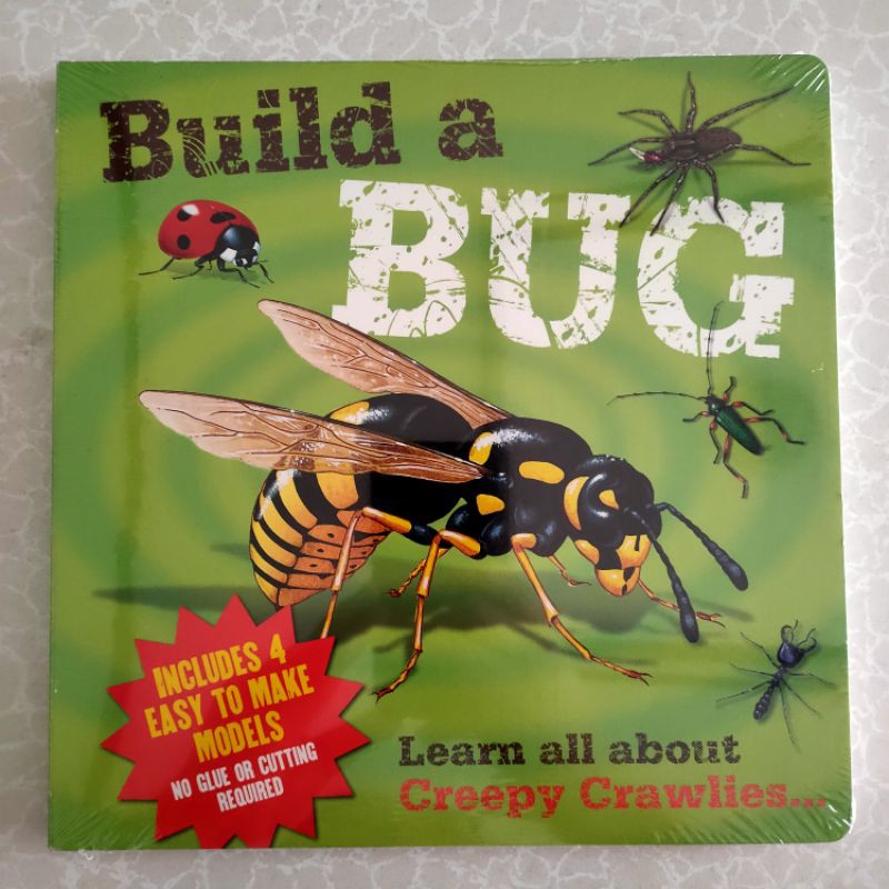 Jual BUILD A BUG : INCLUDES 4 MODELS TO MAKE (BOARD BOOK) | Shopee ...