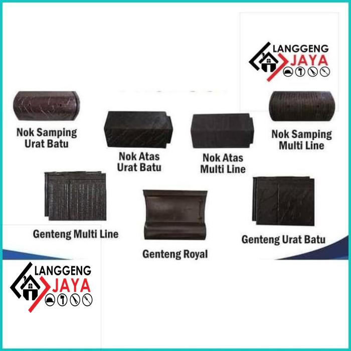 Jual Promo Nok Ujung Jurai Genteng Keramik Natural-Accessories Genteng ...