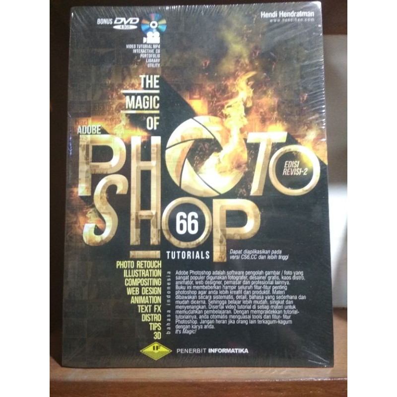 Jual Buku Original THE MAGIC OF ADOBE PHOTOSHOP (66 TOTAL TUTORIAL ...