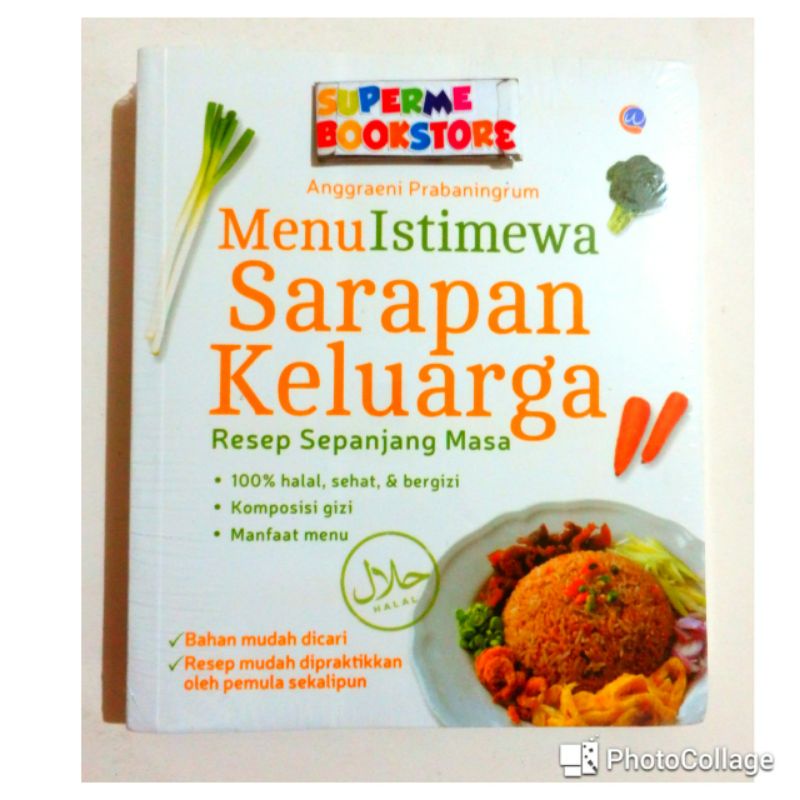 Jual Buku resep - menu istimewa sarapan keluarga | Shopee Indonesia