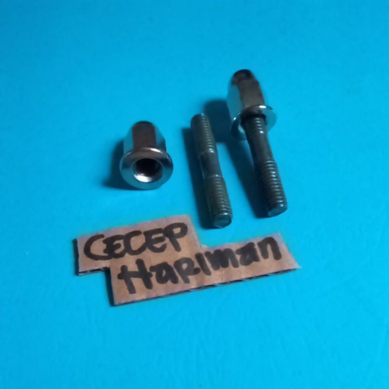 Jual baut & mur tanam knalpot Honda win100 Astrea grand prima star ...