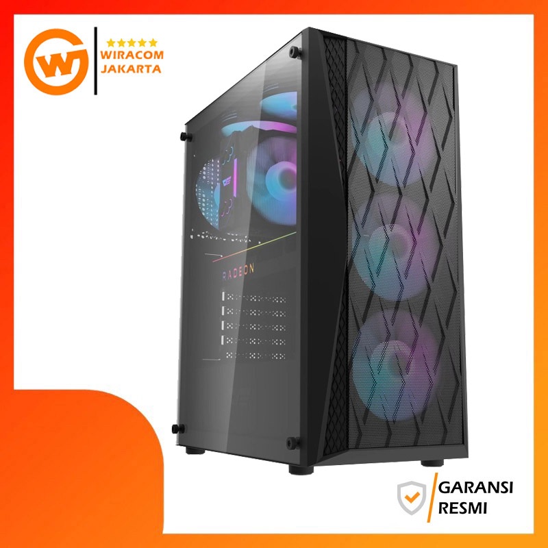 Jual Aigo DarkFlash DK352 - mATX, ATX GAMING CASE | Shopee Indonesia