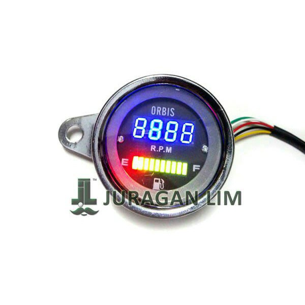 Jual TACHOMETER RPM INDIKATOR KILOMETER DAN BENSIN MOTOR 2 in 1 VARIASI ...