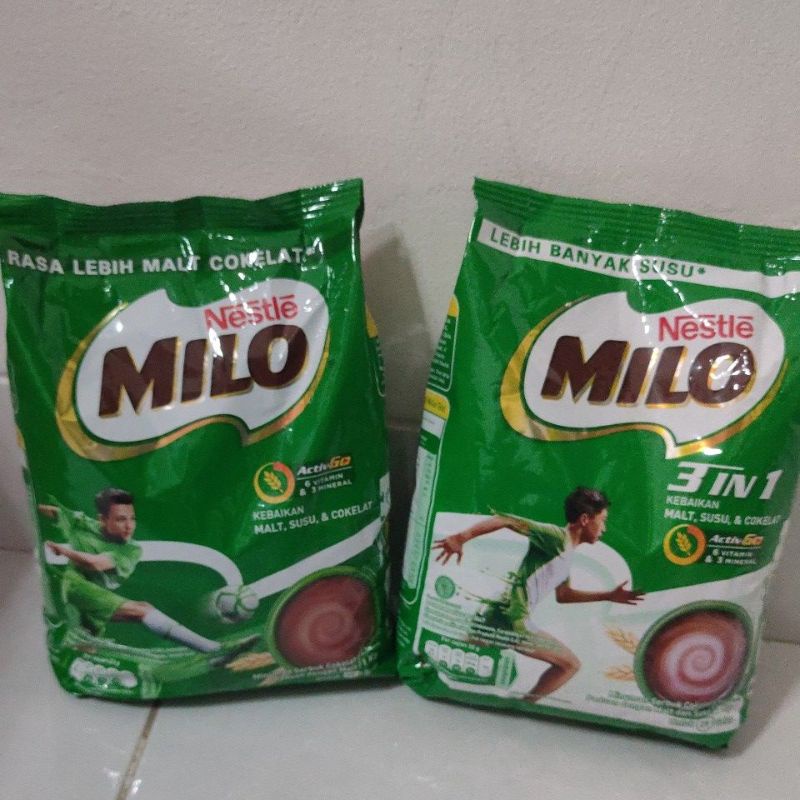 Jual Nestle Milo 3in1 & Active go 990g | Shopee Indonesia
