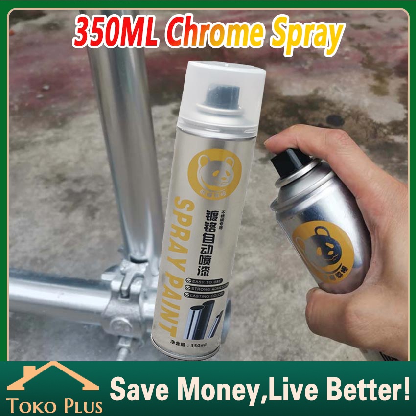 Jual 350 ML Cat Semprot Chrome Sapporo Chrome Spray Paint Anti Karat ...