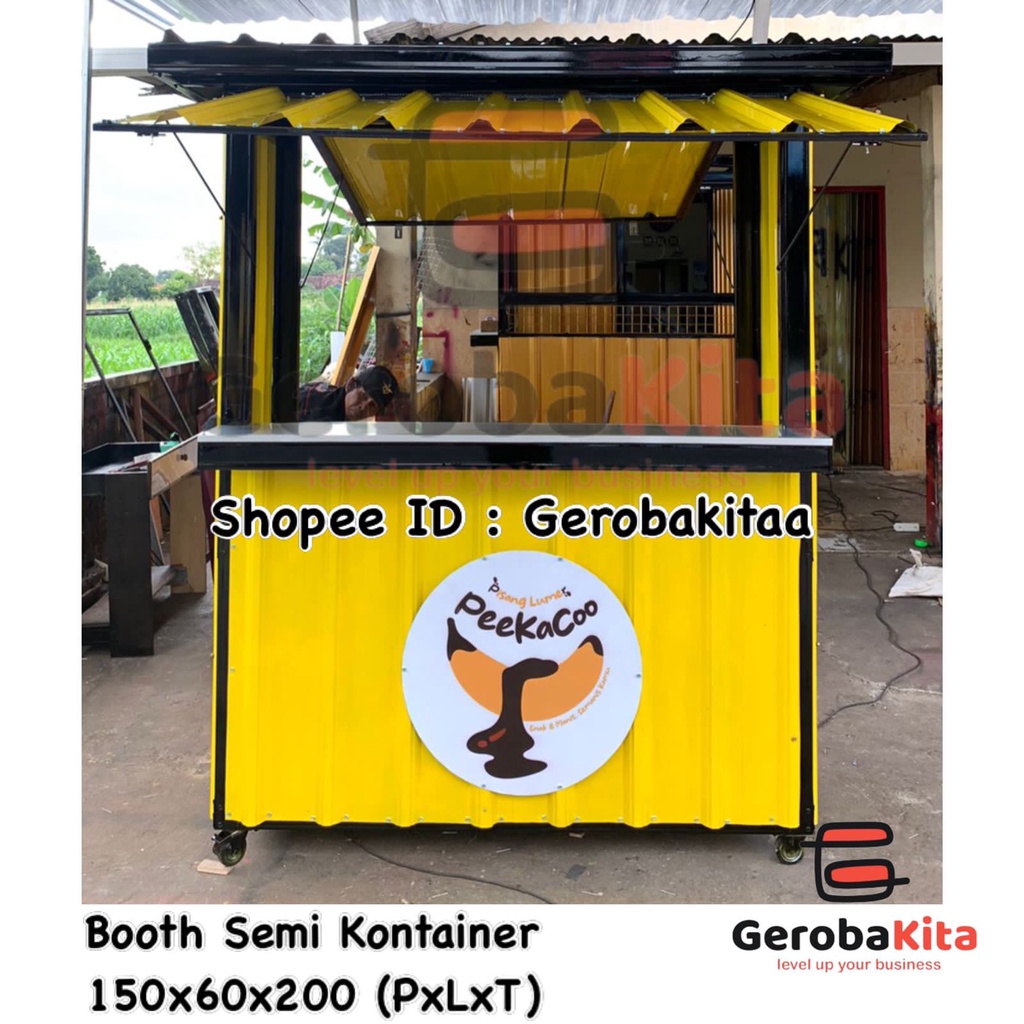 Jual booth semi container murh/ gerobakita booth semi container ... Jual booth semi container murh/ gerobakita booth semi container ...