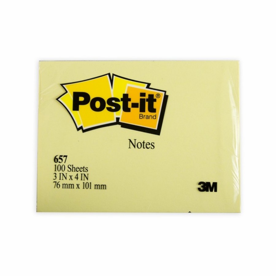 Jual Post It / Sticky Notes 3M 657 Kuning | Shopee Indonesia