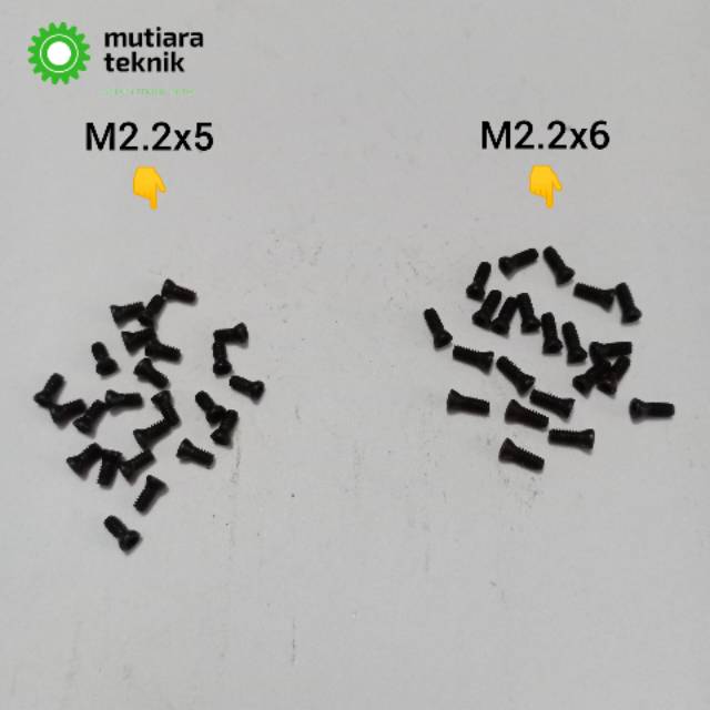 Jual Baut Insert Bubut Baut Holder Bubut M2.2 x 5 M2.2 x 6 1pc Pilih ...