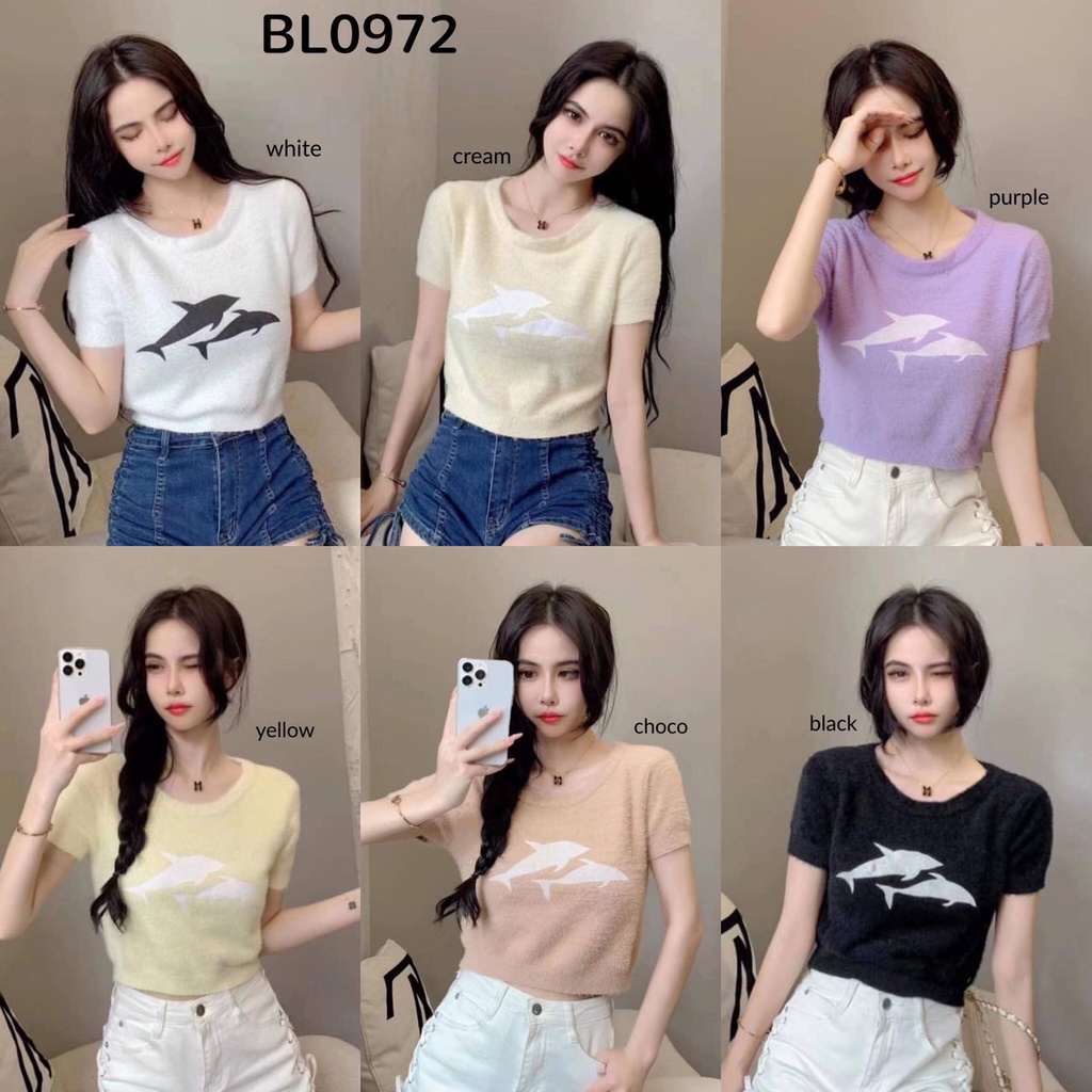 Jual BL0972 Young-Woo Dolphin Fury Top | Shopee Indonesia