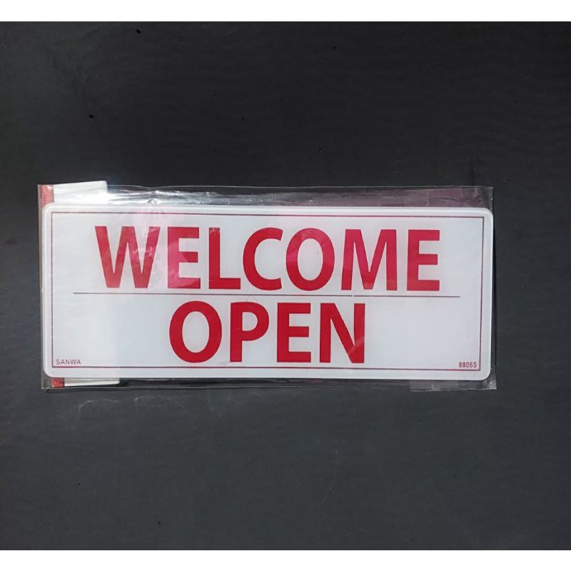 Jual Sign board open close/papan tulisan open close/papan tulisan ...
