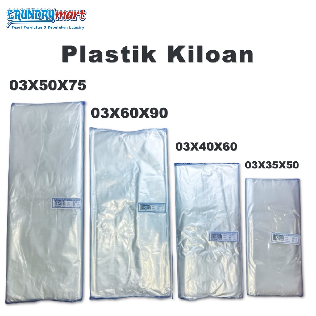Jual PLASTIK LAUNDRY KILOAN / PLASTIK PACKING / PLASTIK PACKING LAUNDRY TEBAL 0.3MM KEMASAN ISI ...