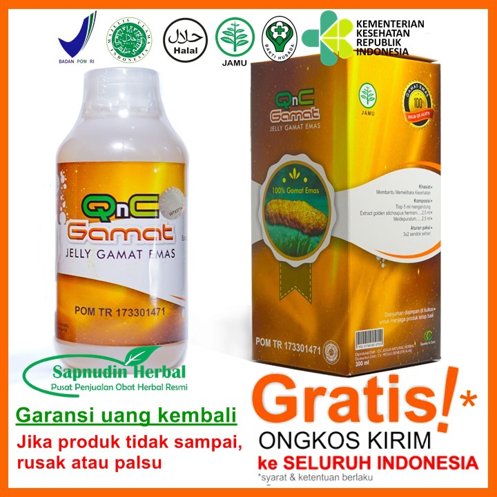 Jual Obat Tetanus, Kejang, Step, Demam Tinggi Herbal QnC Jelly Gamat ...