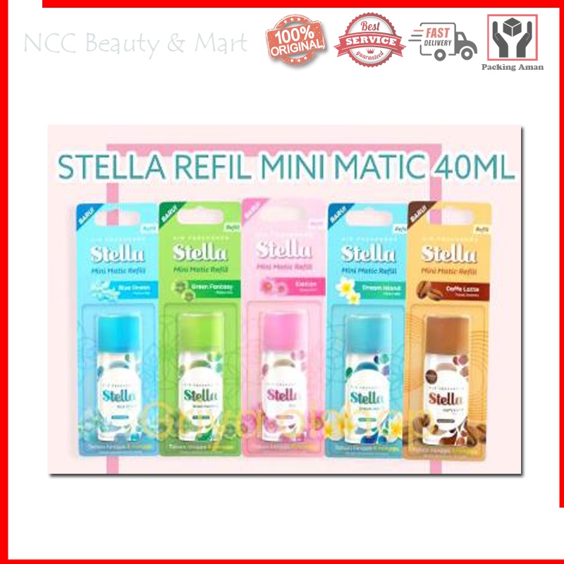 Jual [REFILL] * NCC * Stella Mini Matic Isi Ulang Pengharum Ruangan ...