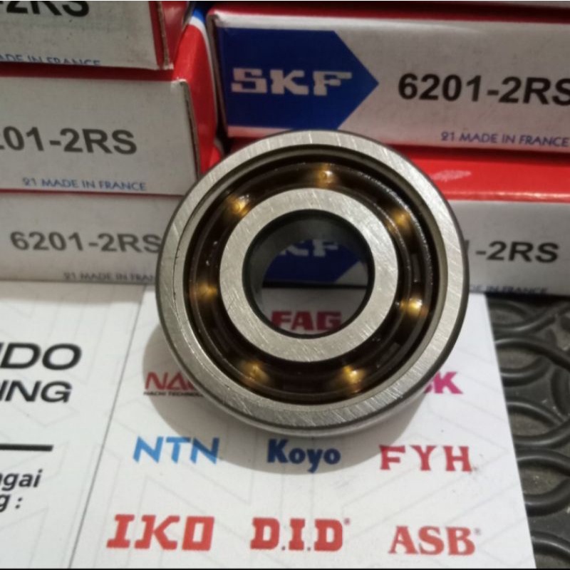 Jual Bearing High Speed 6201 RS TN9 SKF FRANCE ORIGINAL | Shopee Indonesia