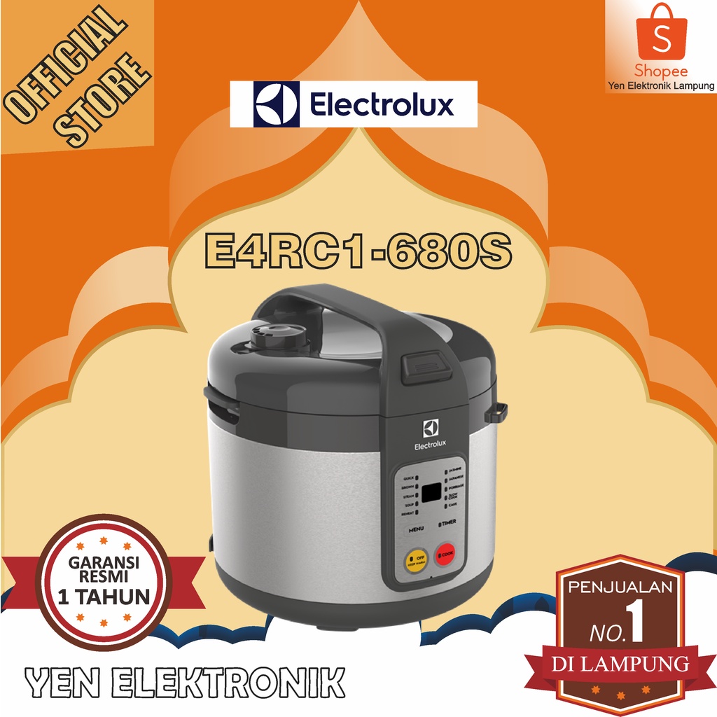 Jual Magic Com ELECTROLUX E4RC1 680S Garansi Resmi ELECTROLUX 1 Tahun ...