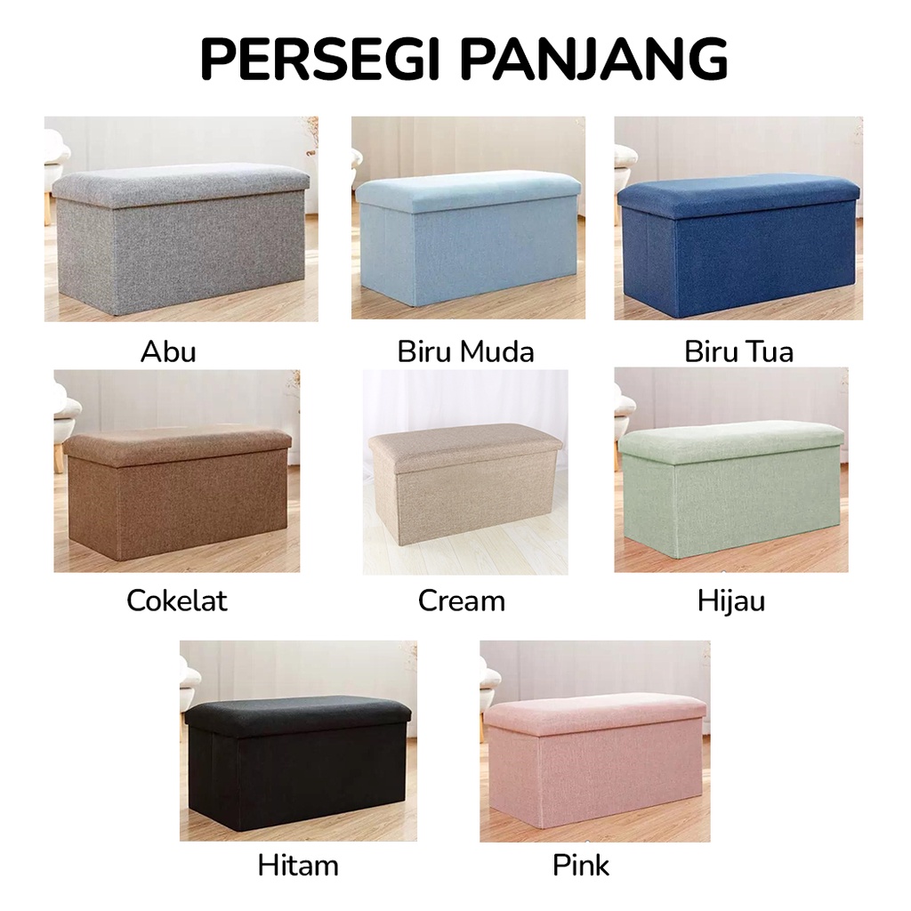 Jual OSM JKT H840 Storage Box Kursi / Tempat Penyimpanan Barang ...