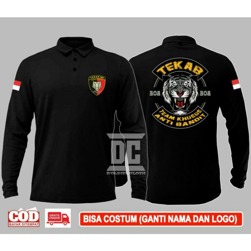 Jual KAOS POLO TEKAB - KAOS WANGKI POLISI BARESKRIM TEKAB - TERSEDIA ...