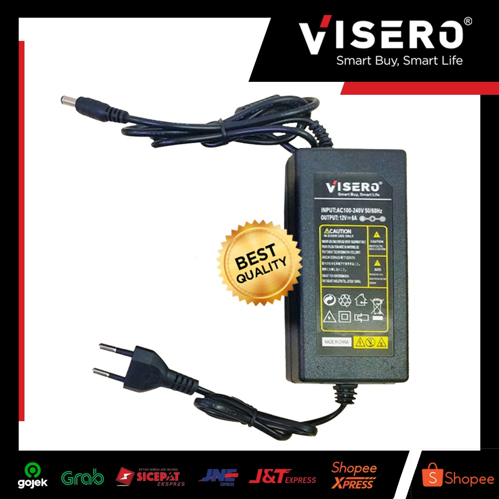 Jual ADAPTOR 6A 12V VISERO | Shopee Indonesia