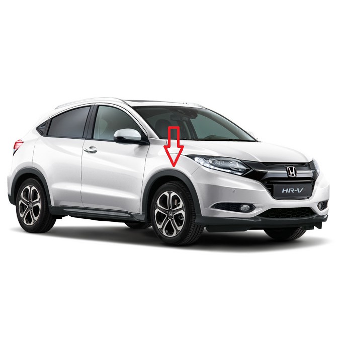 Jual Spoiler Fender Quarter Belakang Honda HRV 2015-2021 Original ...