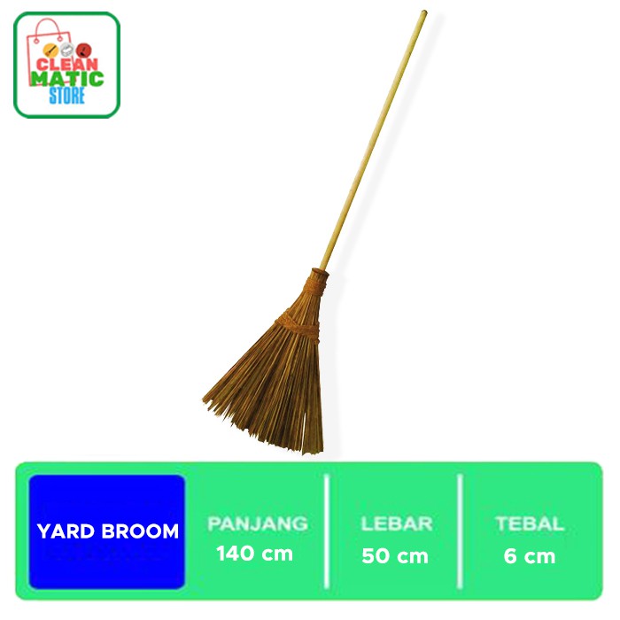 Jual Clean Matic - Sapu Halaman (Yard Broom) | Shopee Indonesia