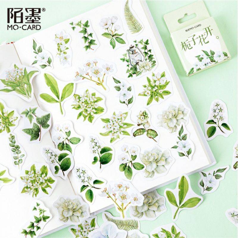 Jual Stiker journal bujo Tanaman Sticker plants bunga tumbuhan tanaman ...