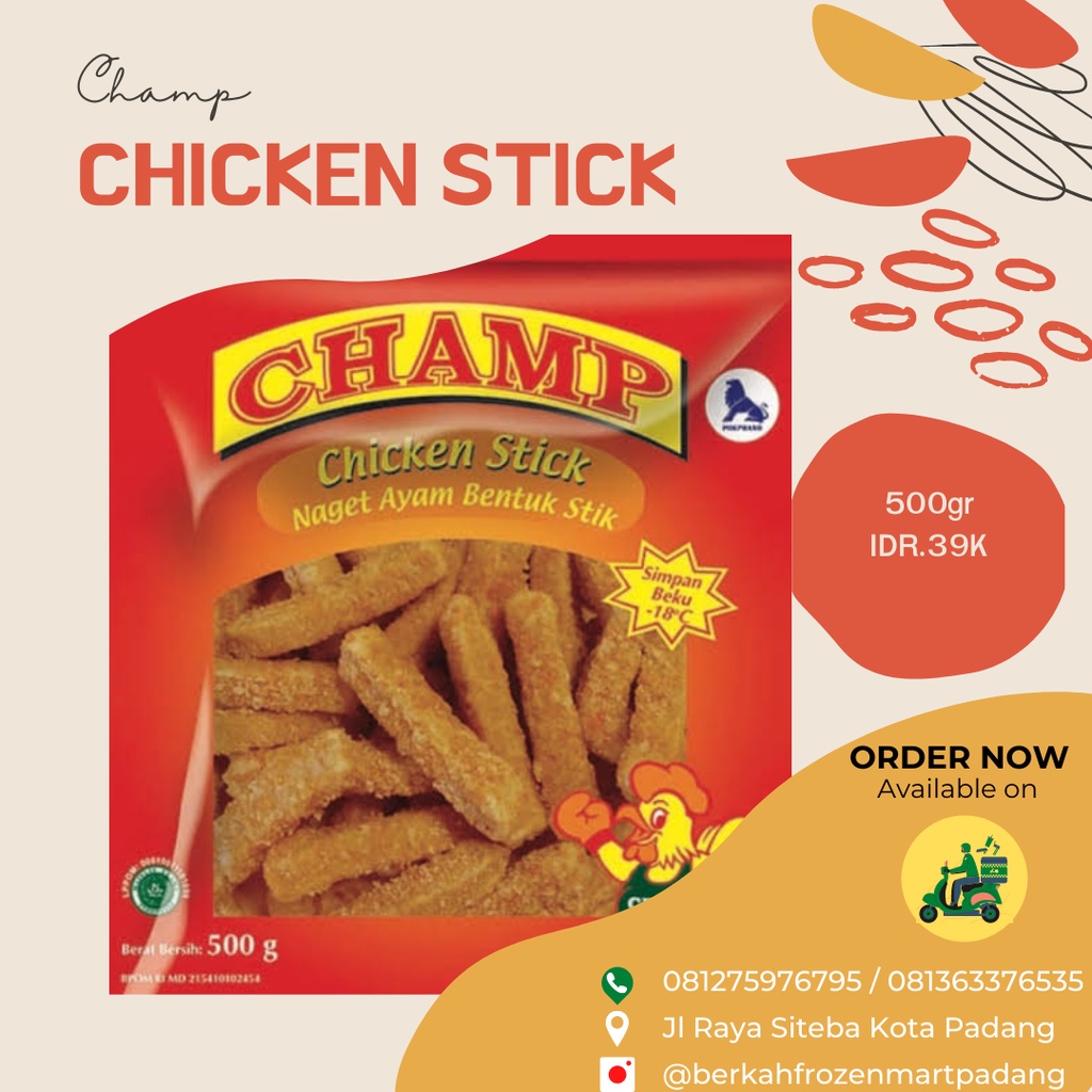 Jual Champ Chicken Stick 500gr | Shopee Indonesia