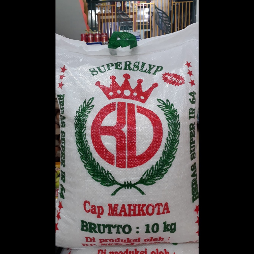 Jual BERAS CAP MAHKOTA 10KG | Shopee Indonesia