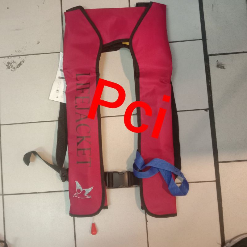 Jual INFLATABLE LIFE JACKET PELAMPUNG GAS CO2 AUOMATIC | Shopee Indonesia