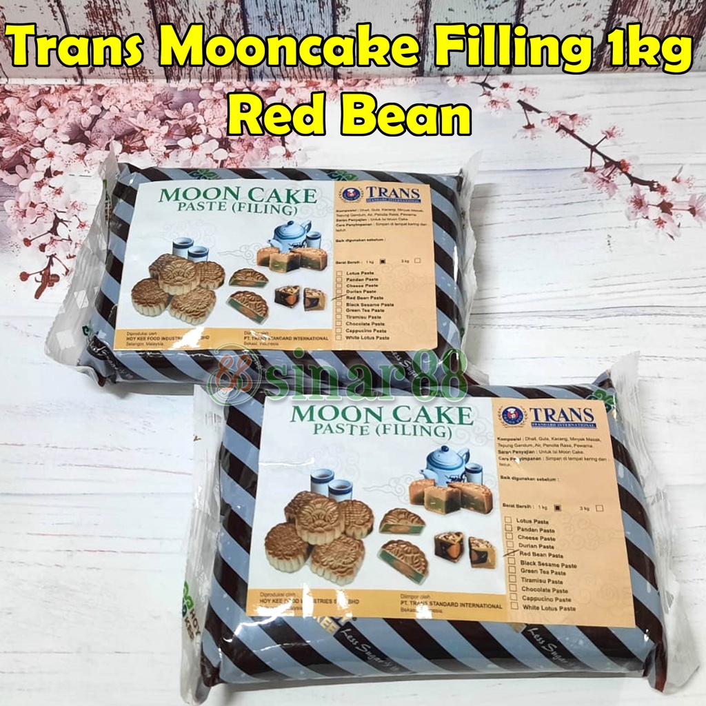 Jual Trans Mooncake Filling Red Bean Paste 1kg | Shopee Indonesia