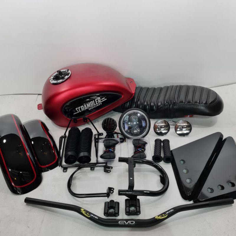 Jual PAKET JAPSTYLE CB150R, CBR150 FULLSET PAKET SCRAMBLER CUSTOM ...