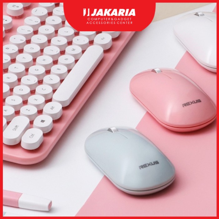 Jual Keyboard Mouse Wireless Combo Rexus Keyboard Mouse Wireless KM9 ...