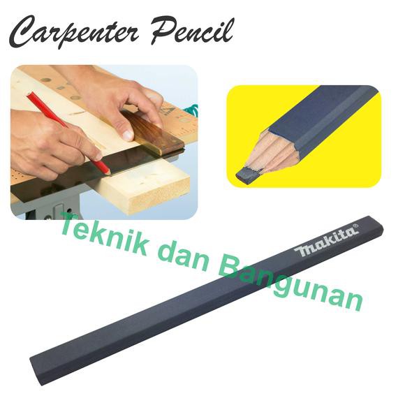 Jual Carpenter Pencil/ Pinsil Tukang 180mm | Shopee Indonesia