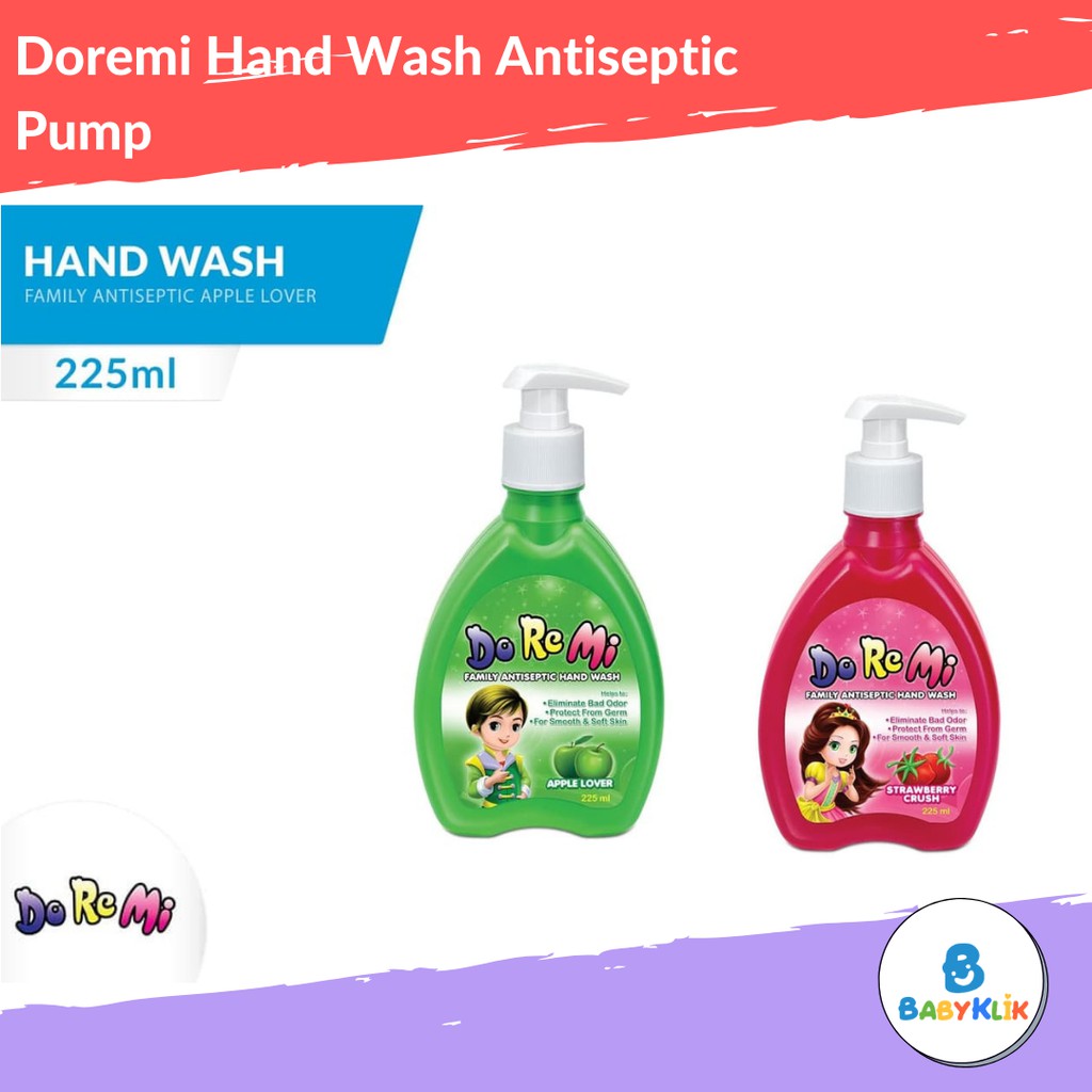 Jual Doremi Hand Wash Sabun Pembersih Tangan Pump - Sabun Cuci Tangan ...