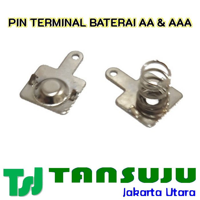 Jual PIN Terminal Per Pegas Baterai Battery Spring and Plate Set ...
