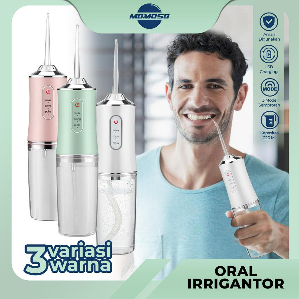 Jual MOMOSO Oral Irrigator/Water Flosser Dental Gigi Oral Care Dental ...