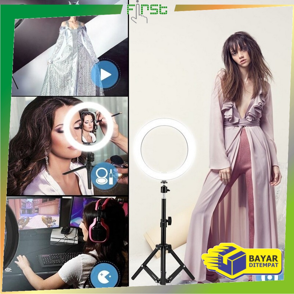 Jual FH-C369 Lampu Ring Light 3 Warna 6Inch / Ringlight Selfie / Led ...