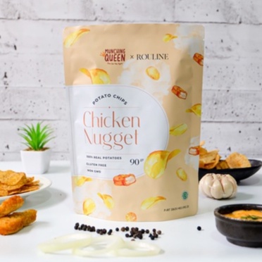 Jual Munching Queen x Rouline - Gourmet Potato Chips Series Chicken ...
