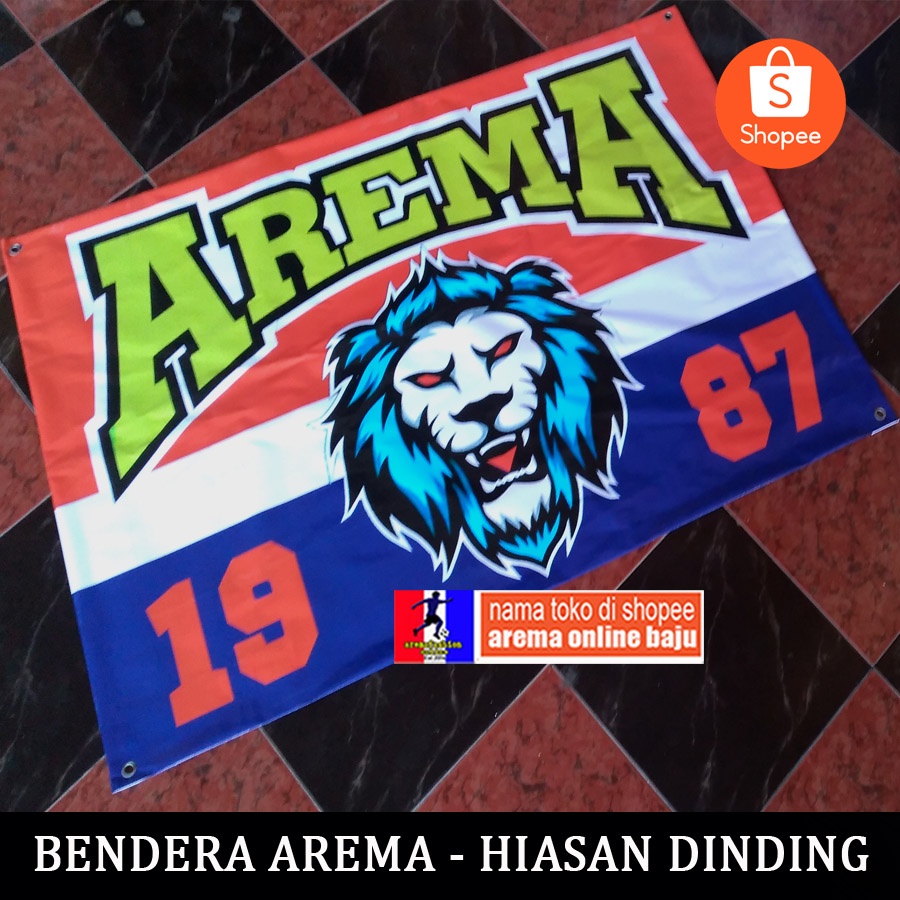 Jual BENDERA AREMA SINGA HIASAN DINDING - AREMAFASHION ONLINE | Shopee ...