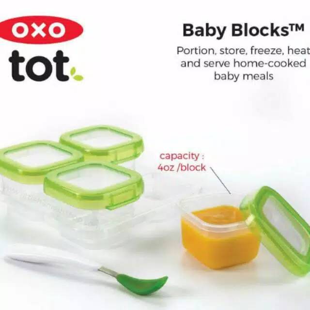 Jual Oxo tot Baby Blocks 120ml (satuan) | Shopee Indonesia