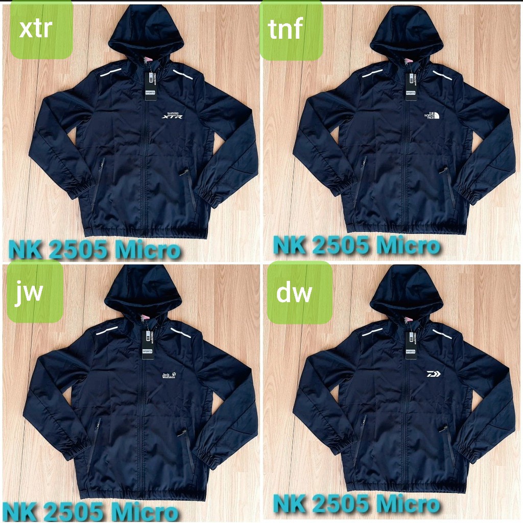 Jual JAKET OLAHRAGA PARASUT MICRO IMPORT RUNNING-JAKET GUNUNG OUTDOOR ...