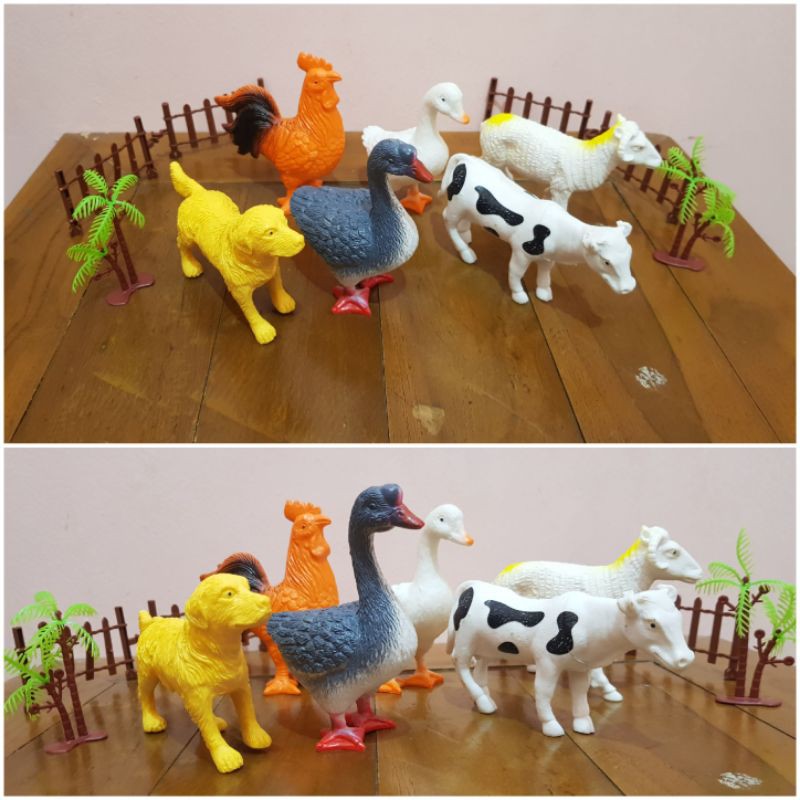 Jual Mainan Set Animal Unggas dan Hewan Ternak - Mainan Edukasi Hewan ...