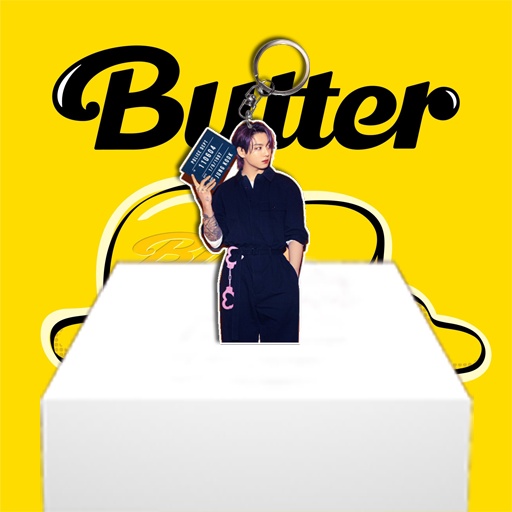 Jual Gantungan Kunci Akrilik BTS Butter Jungkook - Ganci Akrilik - Keychain Acrylic | Shopee ...