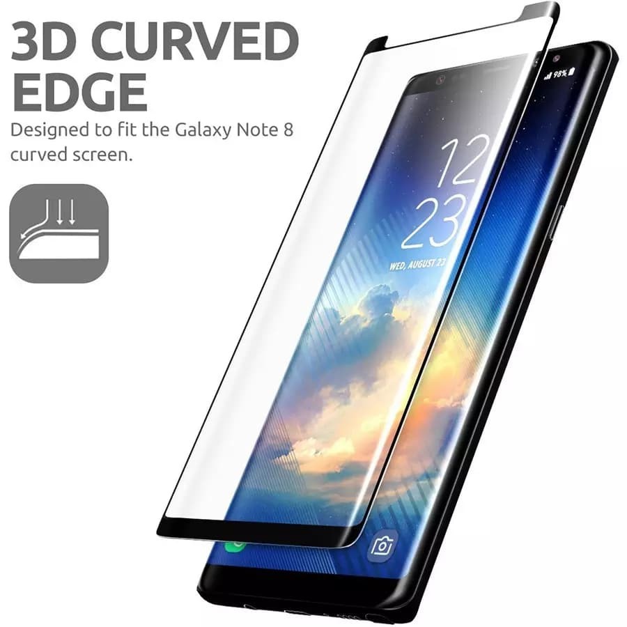 Jual TEMPERED GLASS SAMSUNG NOTE 8 FULL LEM CASE FRIENDLY FULL COVER ...