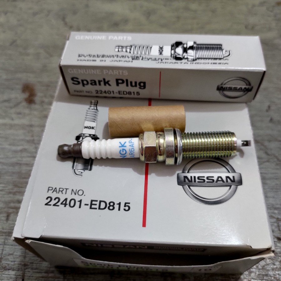 Jual busi Nissan Livina Evalia March Iridium Original Harga 1 PCS ...