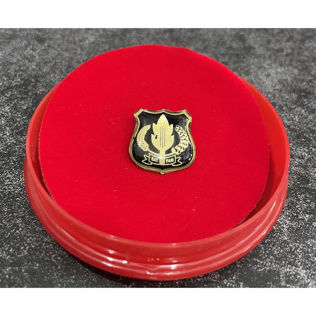 Jual Pin Kerah Satpam (Tanpa Rantai) - pin security pin satpam | Shopee ...