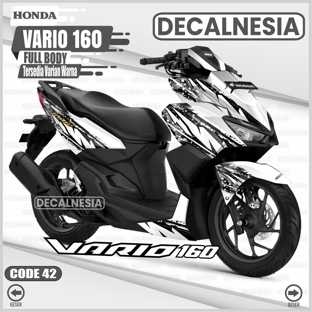 Jual Stiker Decal Vario 160 New Full Body Sticker 2022 Motor Honda ...