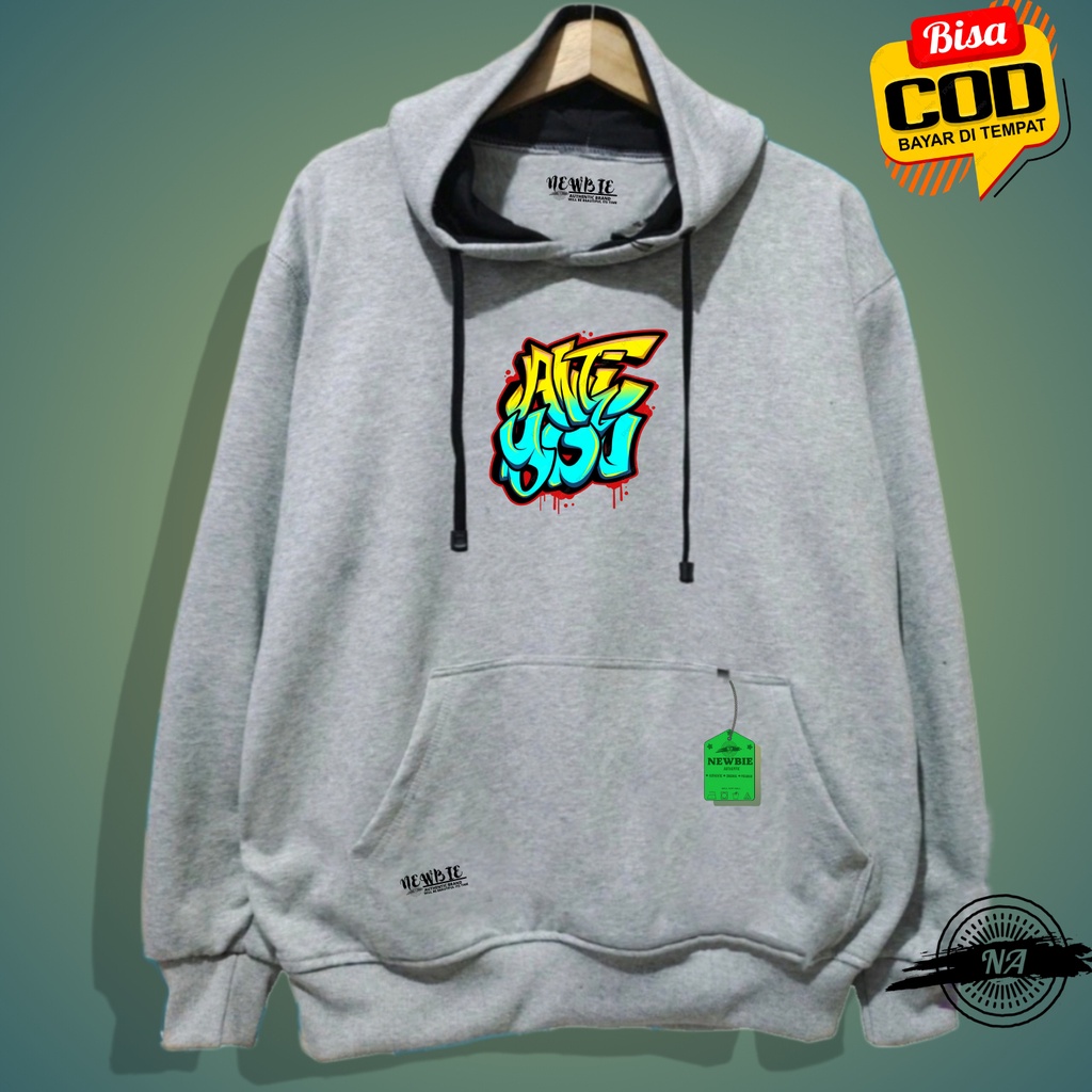 Jual Hoodie Pria Distro Terlaris Sweater pria distro keren Brand NEWBIE ...