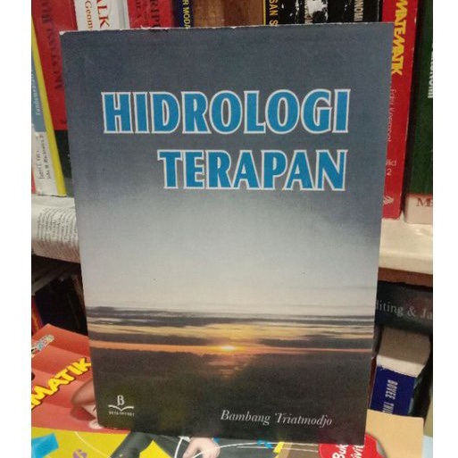 Jual HIDROLOGI TERAPAN bambang triatmojo | Shopee Indonesia