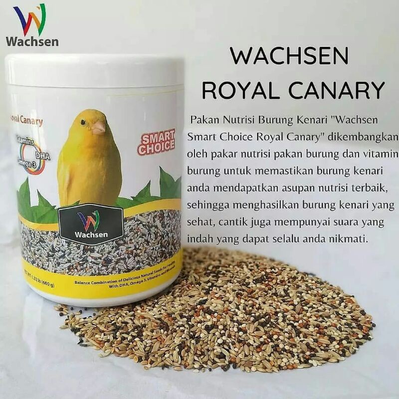 Jual WACHSEN 600 GRAM / pakan burung kenari VIRAL ORIGINAL | Shopee ...